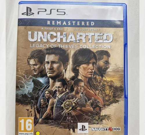 Игра Uncharted Legacy of Thieves Collection (Насле