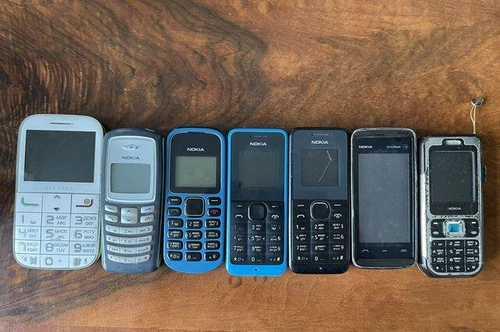 Телефоны Nokia Alcatel
