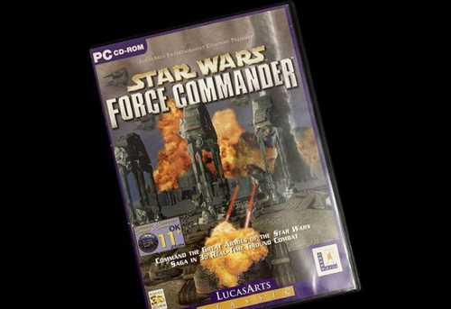 Star Wars: Force Commander Англия лицензия DVD-box
