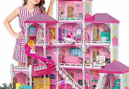 Большой кукольный домик temi Dreamhouse 12 комнат