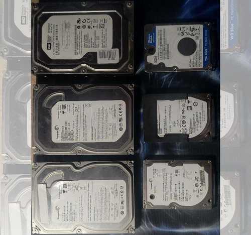 Жесткий диск SATA HDD 3.5, 2.5