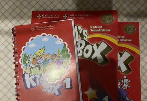 Учебники для английского kid's box 1