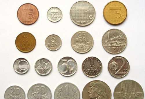 Иностранные монеты, Европа, наборы