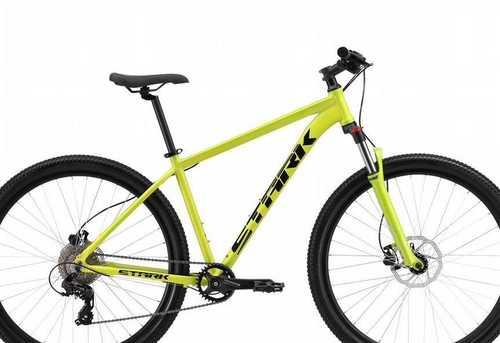 Велосипед Stark'24 Hunter 29.2 HD зелено-желтый/че