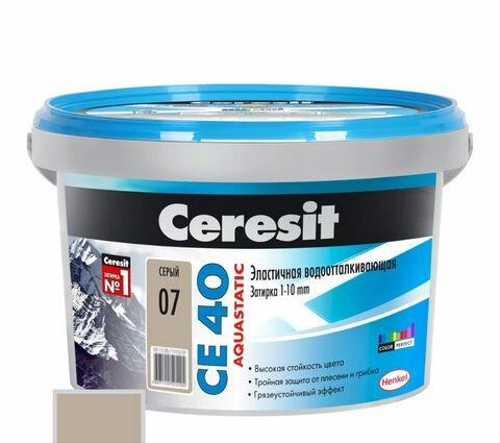 Затирка цементная Ceresit CE40