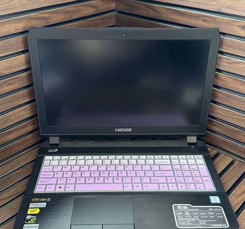 Игровой ноутбук Hasee/i7-7700HQ/gtx 1070 8gb