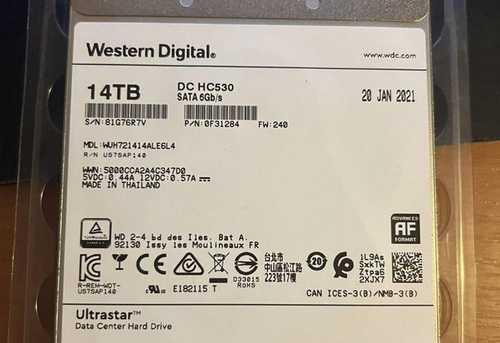 Жесткий диск western digital 14gb hc530