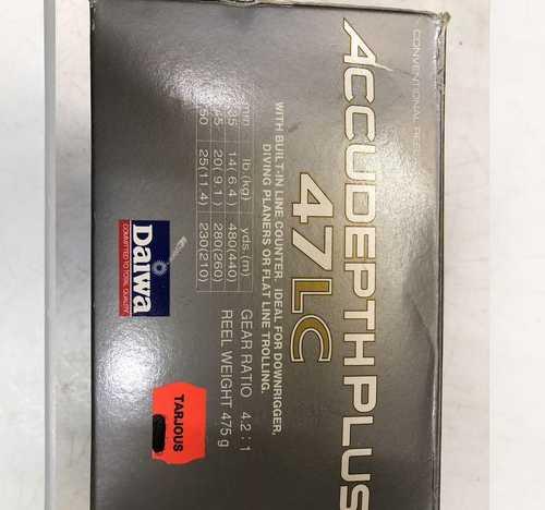 Катушка рыболовная Daiwa Accudepth Plus 47 LC