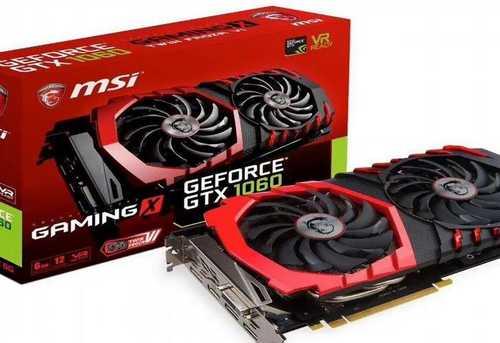 MSI GeForce GTX 1060 Gaming X