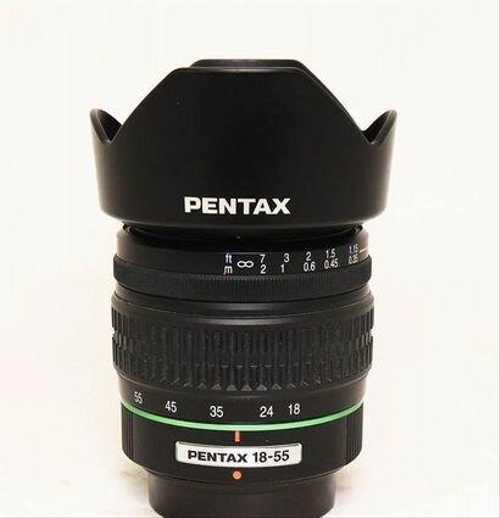 Объектив Pentax SMC DA 18-55 mm F/3.5-5.6 AL