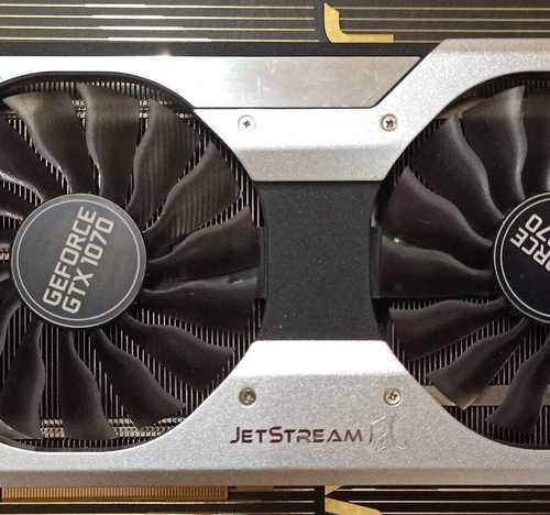 Видеокарта Palit JetStream GTX 1070 8gb