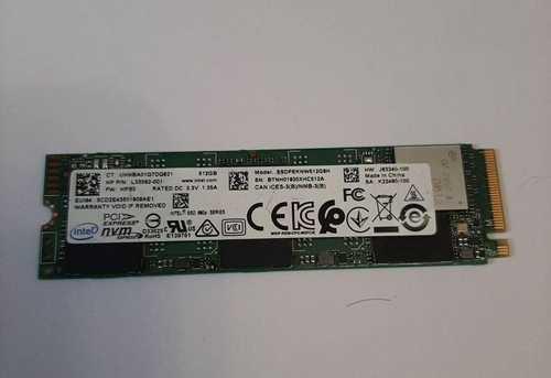 Жесткий диск M.2 2280 nvme 512Gb Intel 660p