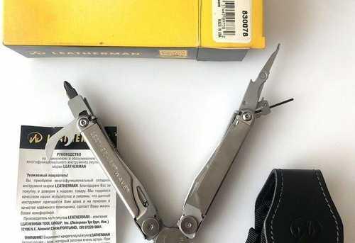 Мультитул Leatherman Wave 830078 с кожаным чехлом