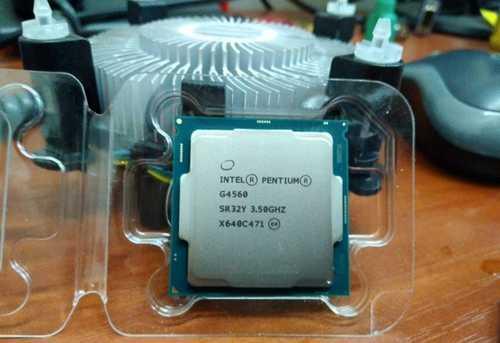Intel Pentium G4560 2/4 Ядер 3.5 Gz DDR4 Гарантия