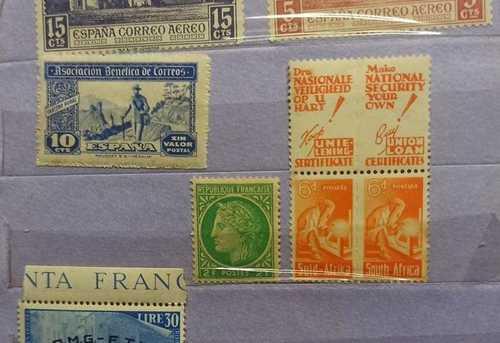 Почтовые марки Нечастые