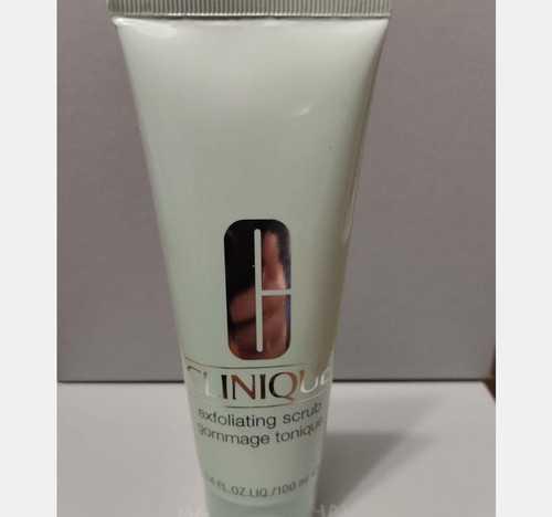 Clinique exfoliating scrub 100ml для лица