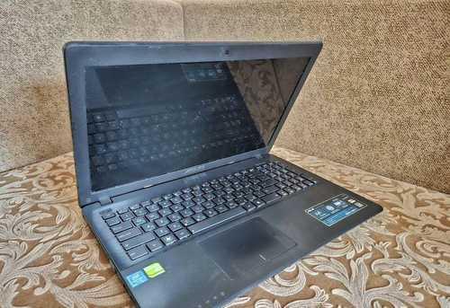Ноутбук Asus X552M 4 ядра/8Gb/120Gb + 500Gb 920M