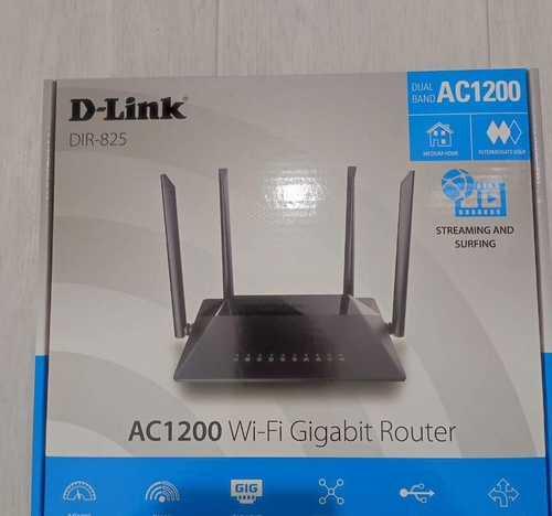 Wifi роутер D link dir 825 AC 1200