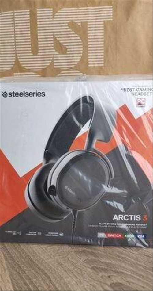 Проводные наушники Steelseries arctis 3