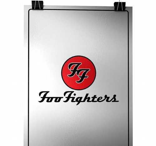 Плакат "FOO fighters" A3 к0я1я24