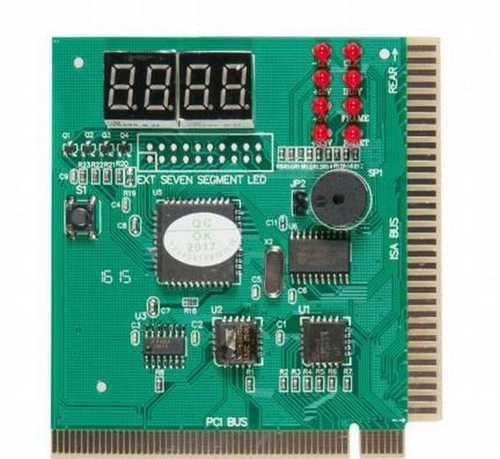 Пост (post) карта с разъемами PCI, ISA ST8672