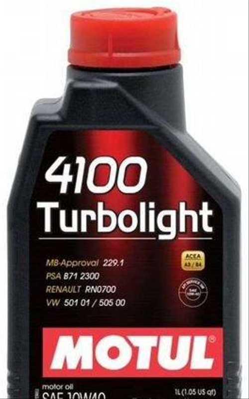 Motul 4100 turbolight 10W-40