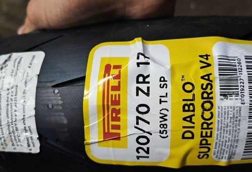 Pirelli Diablo Supercorsa V4 SP 120/70+ 190/55