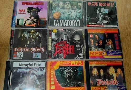 CD диски рок метал