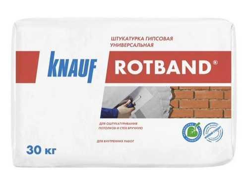 Штукатурка гипсовая Knauf Ротбанд 30 кг (2 шт.)