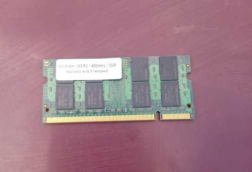 DDR2/800MH/2GB Оперативная память