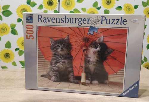 Пазлы. Ravensburger. Котята. 500