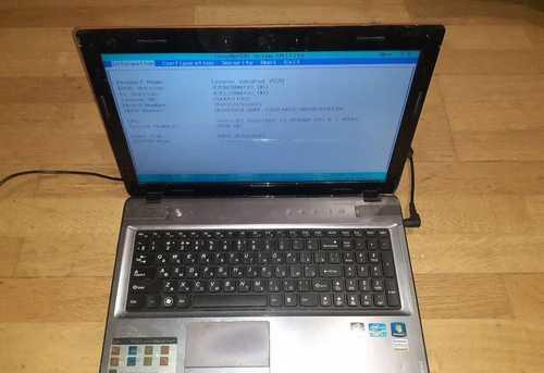 Lenovo IdeaPad Y570 мастерам