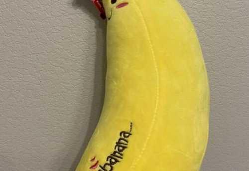 Мягкая игрушка новая банан подушка под шею