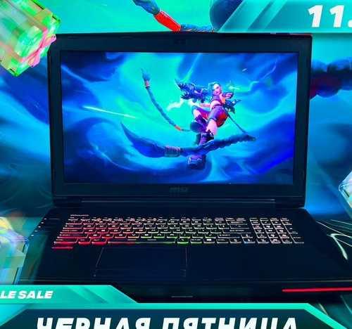 Игровой ноутбук MSI Dominator / GTX 1070 / Core i7