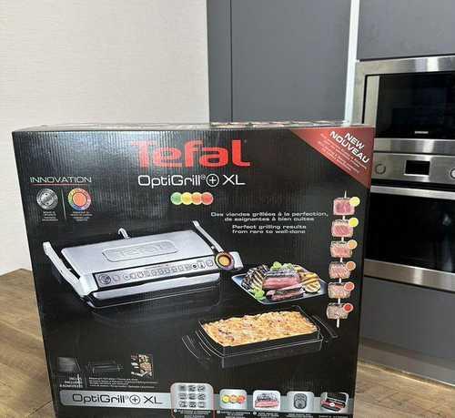 Электрогриль tefal optigrill + XL GC724D12