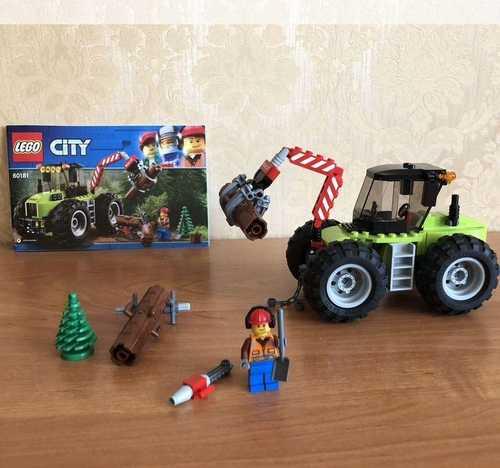 Lego City 60181 Лесной трактор