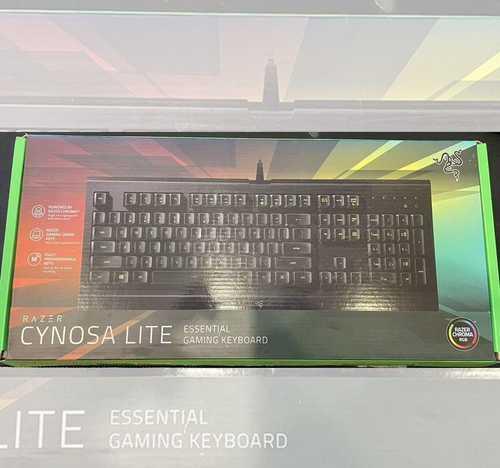 Игровая клавиатура razer cynosa lite