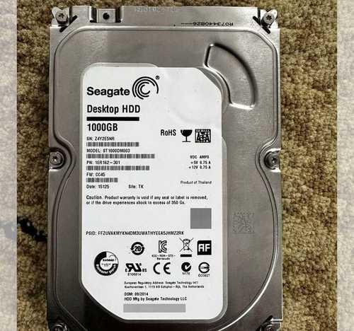 Жесткий диск 1 тб seagate