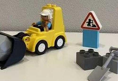 Lego бульдозер