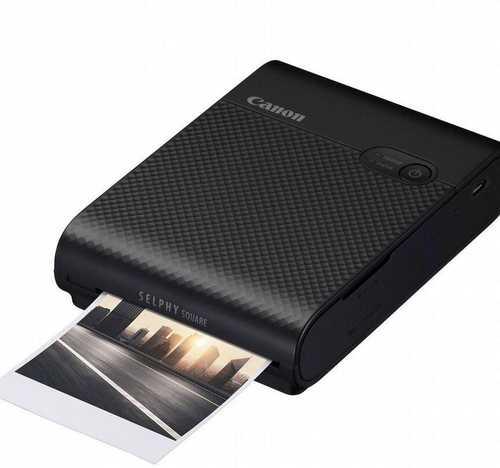 Фотопринтер Canon Selphy square QX10, чёрный