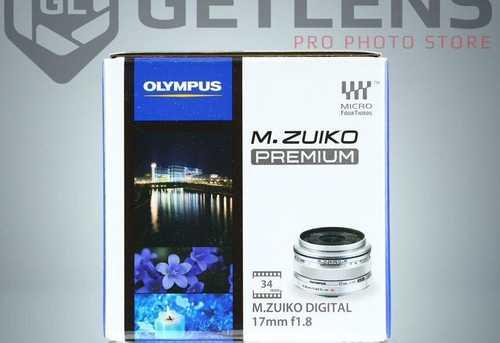 Olympus 17mm f/1.8 M.Zuiko черный (Новый)