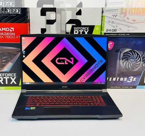 17.3 Игровой свежий MSI / i5-11 / 16G / RTX 3050