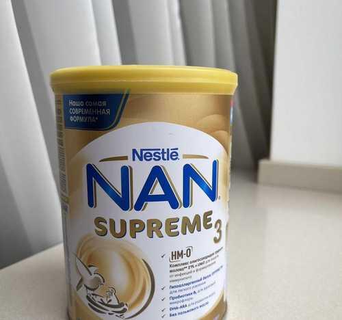 Детское питание смесь Nan supreme 3