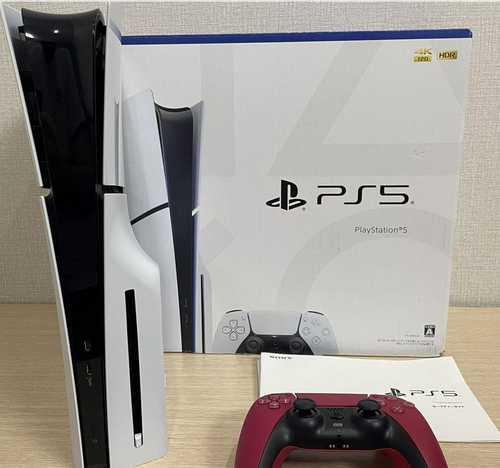 Sony playstation 5 PS5 slim с дисководом как новая