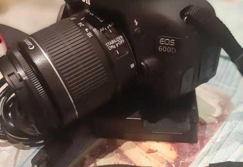 Canon EOS 600D kit 18 55mm is ii