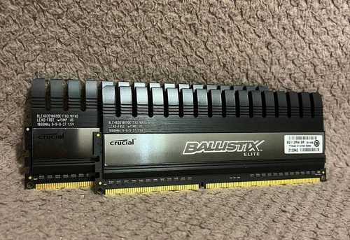 Оперативная памятьDDR3 8Гб Crucial Ballistix Elite