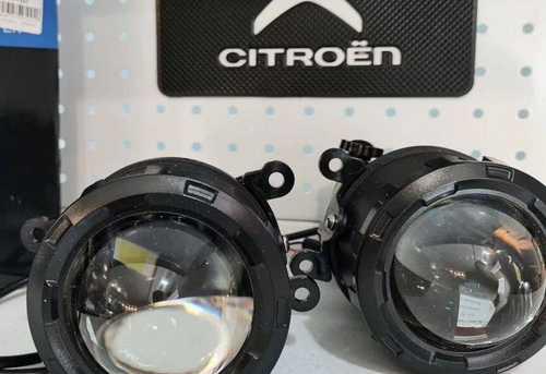 Противотуманки bi-led линзы Citroen C4 premium