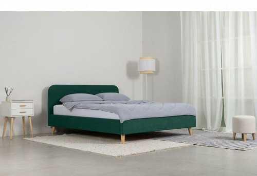Кровать Лайтси 160 Velvet Emerald