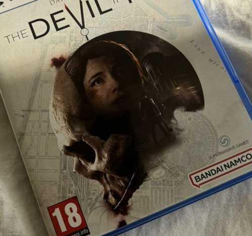 Диск на ps5 The devil in me