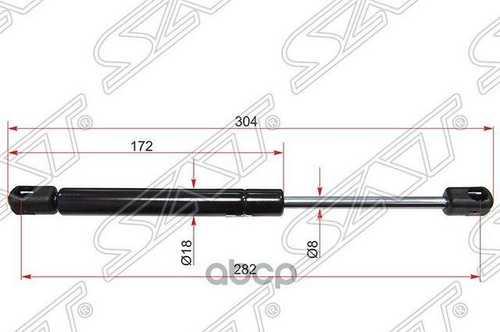 Амортизатор капота volvo XC70/S80/V70 07